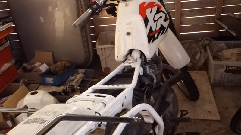 XR100Rのエンジン始動できました！＜復活計画 38＞ – TRIPOO!! 〜バイク･自転車･釣り日記〜